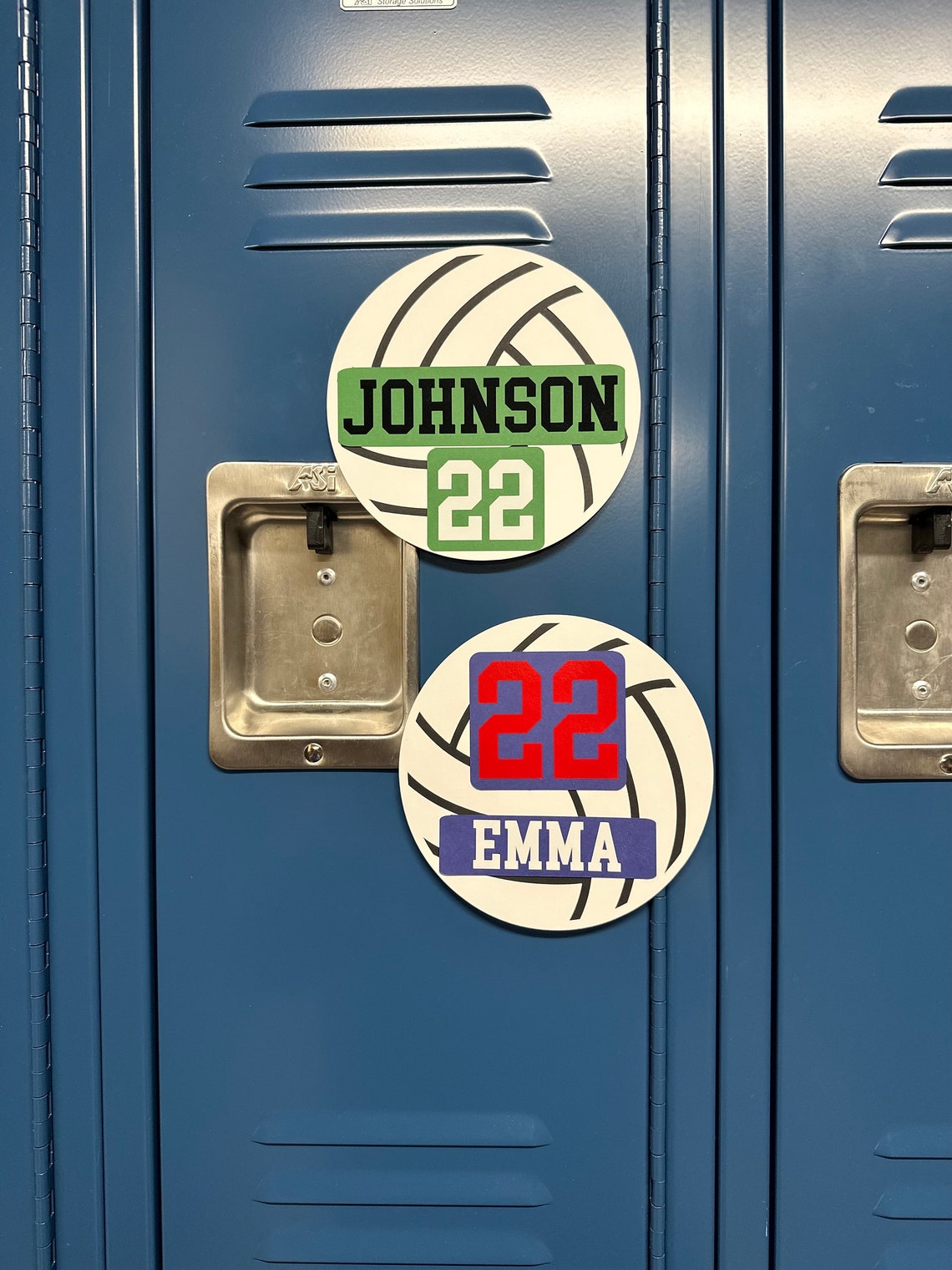 Volleyball Sign With Player Name and Number / Volleyball Decorations ...
