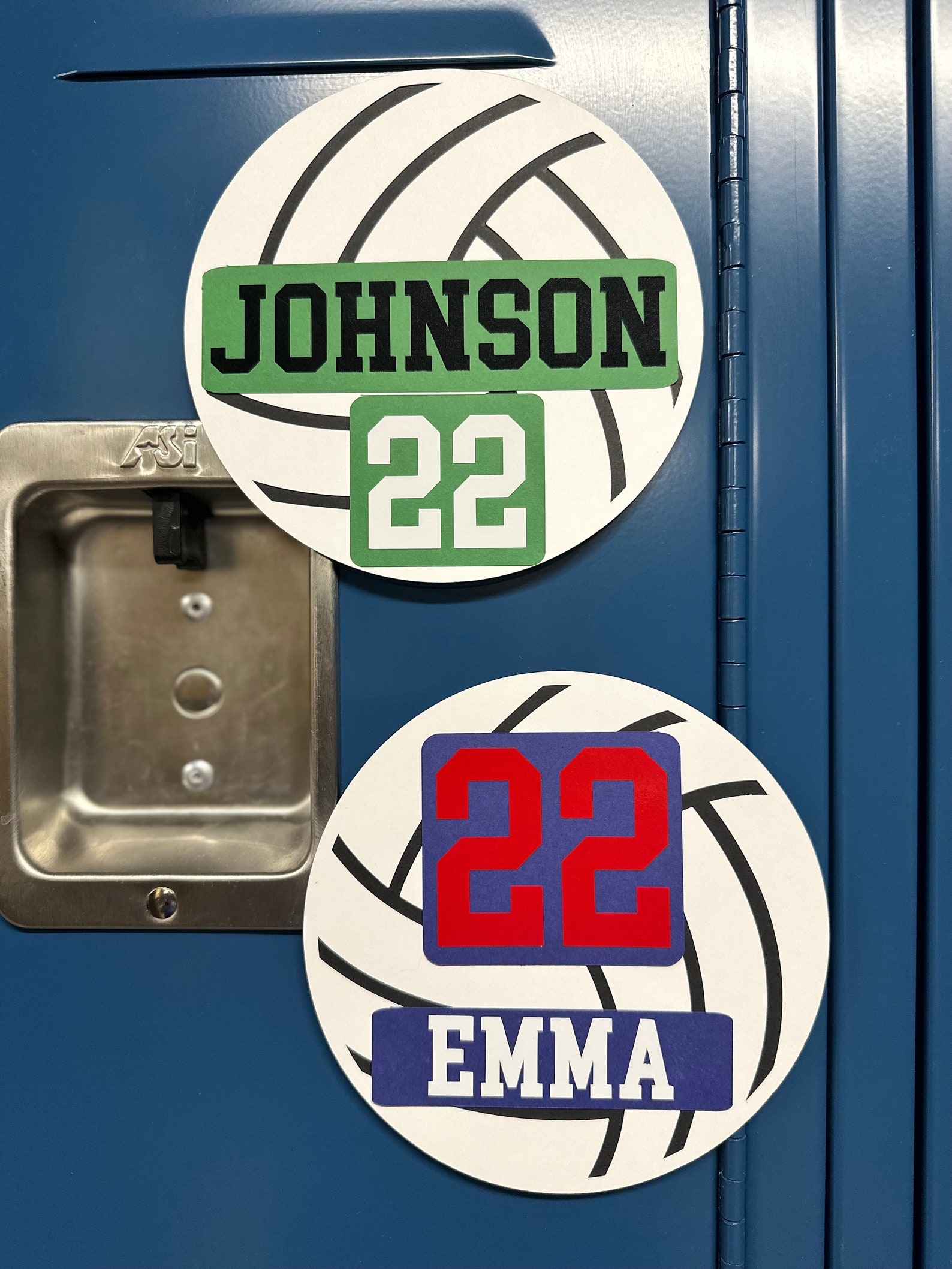 Volleyball Sign With Player Name and Number / Volleyball Decorations ...