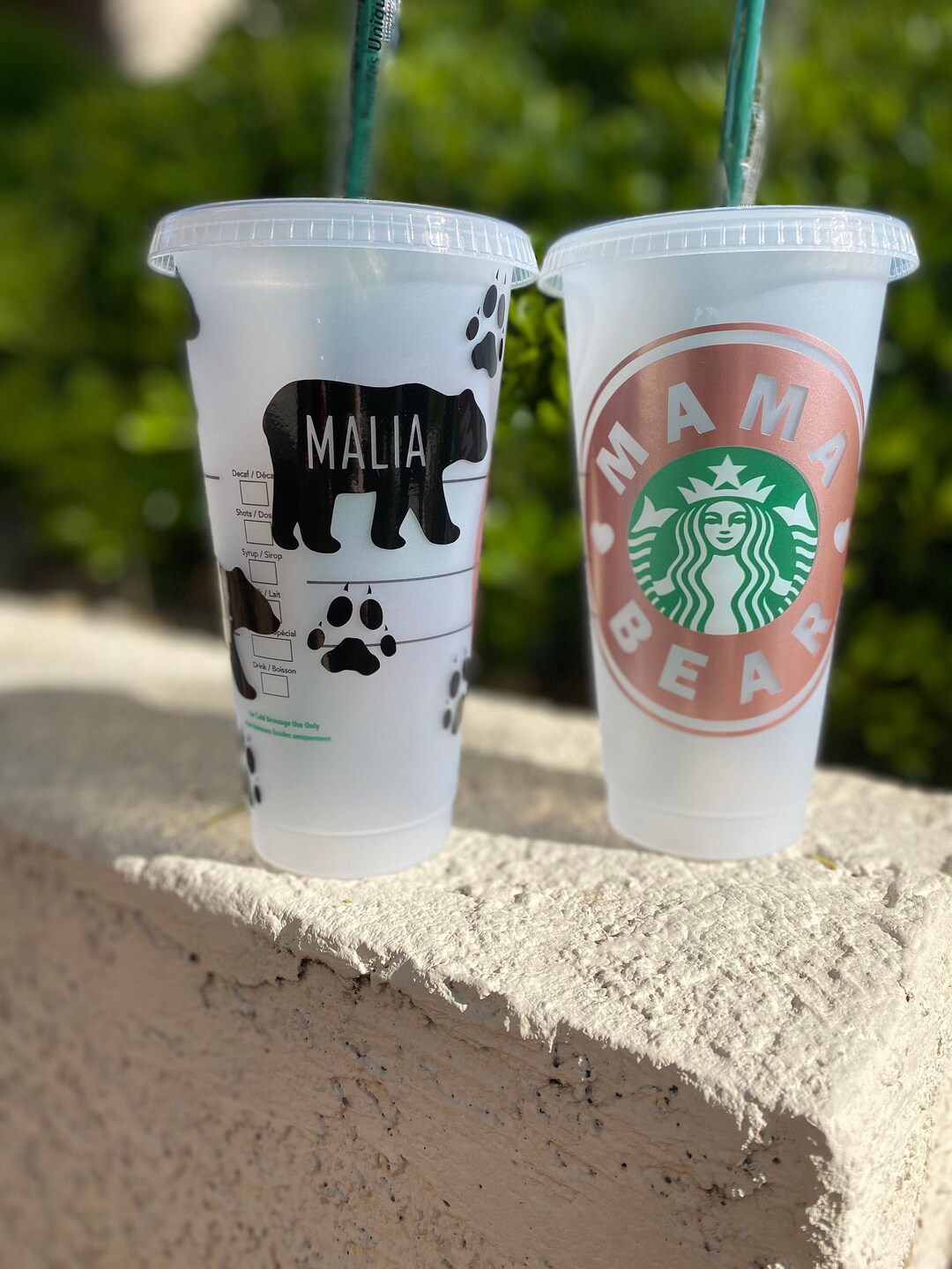 Mama Bear Cold Cup Personalized With Kids Names/ Gift for Mom / Momma ...