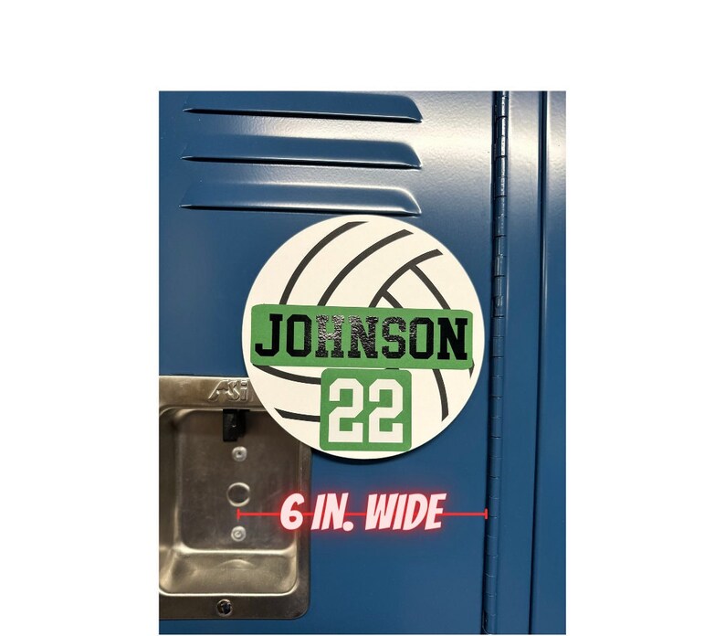 Volleyball Sign With Player Name and Number / Volleyball Decorations ...