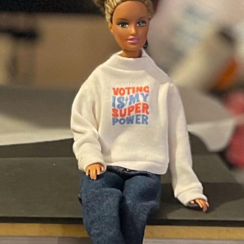 Kamala Barbie Doll - Etsy