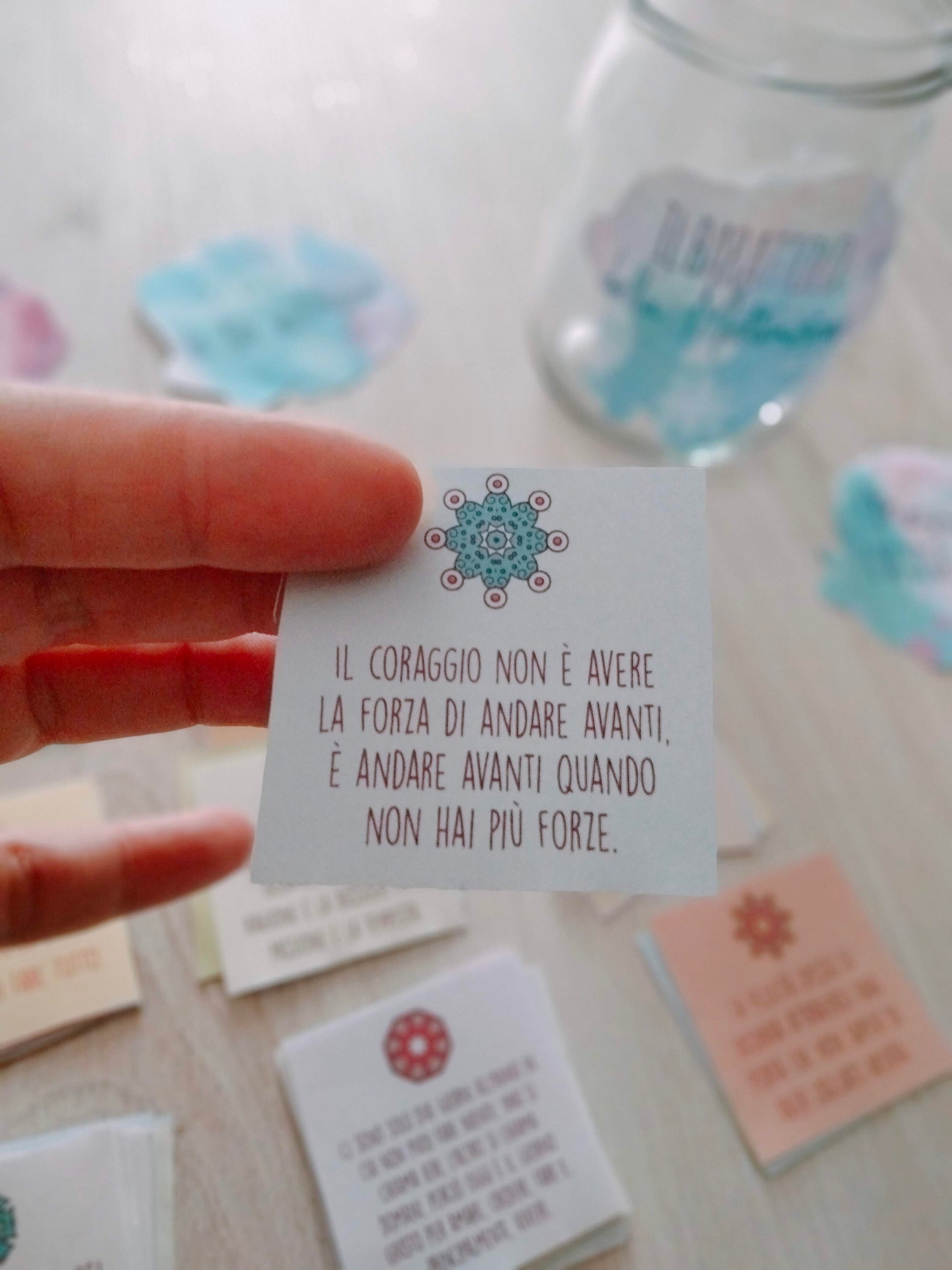 The Motivation Jar - Printable Cards With Positive Mandala Messages ...