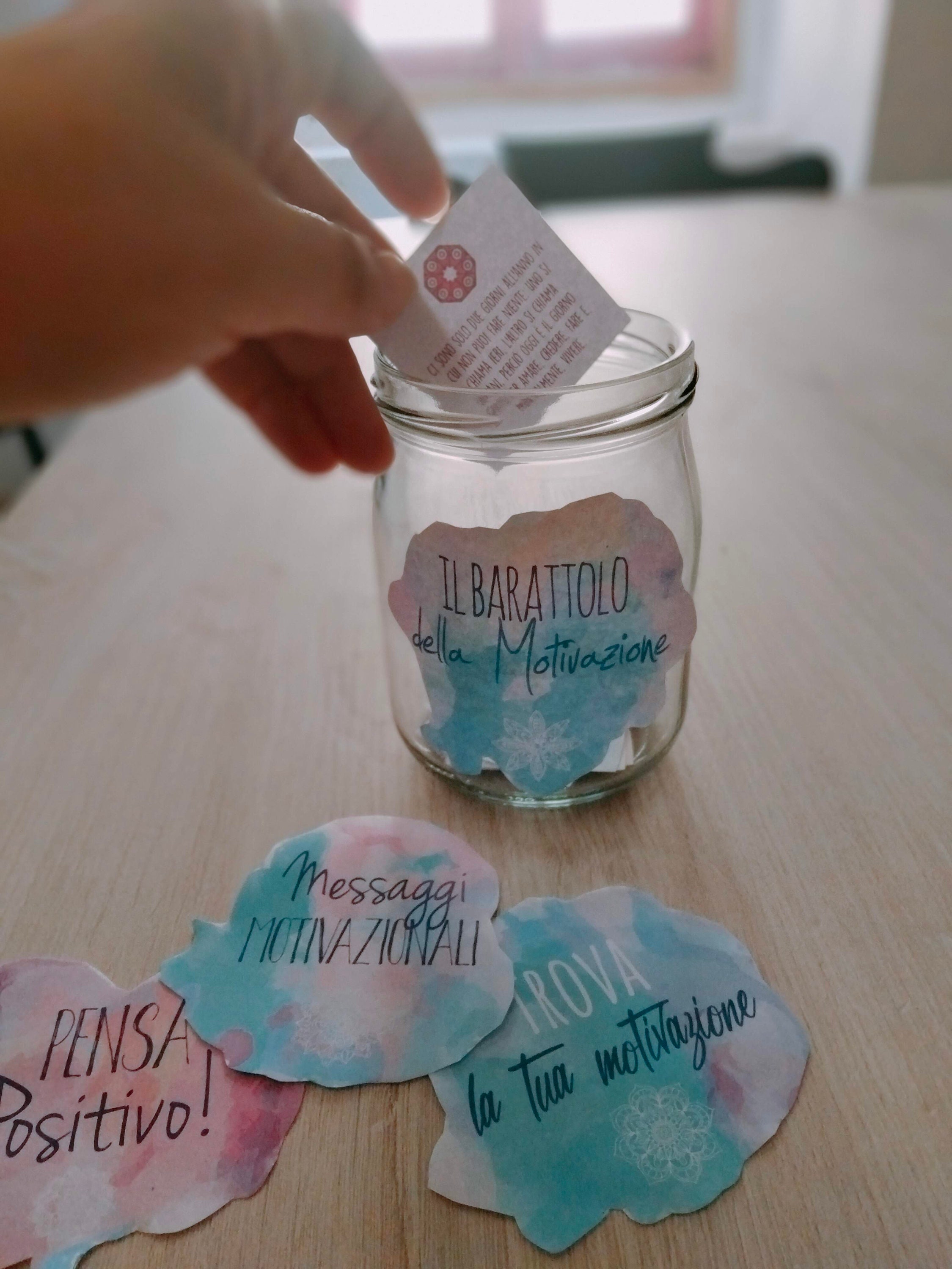 The Motivation Jar - Printable Cards With Positive Mandala Messages ...