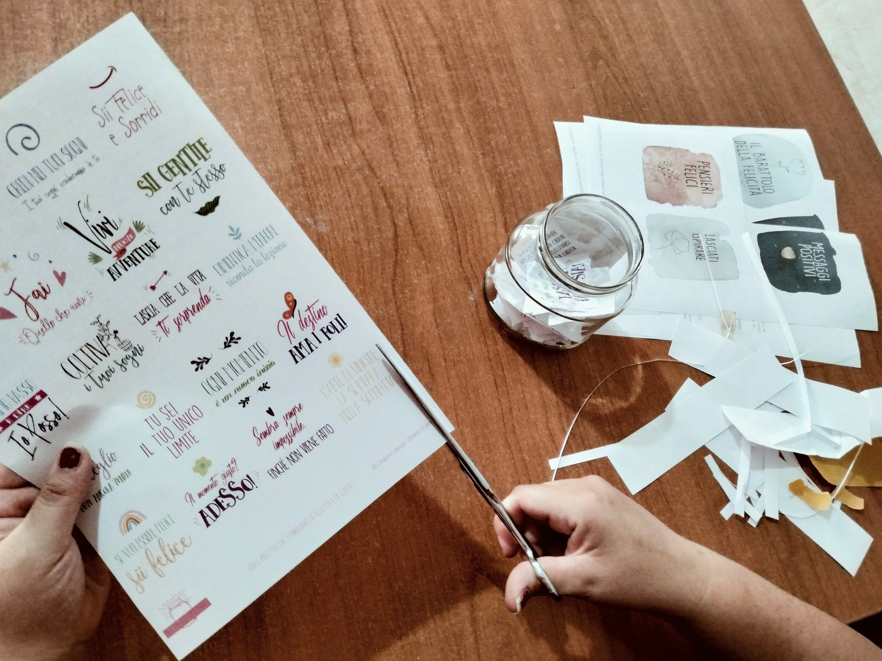 Jar Happiness - Printable Inspirational Cards With Positive Messages ...