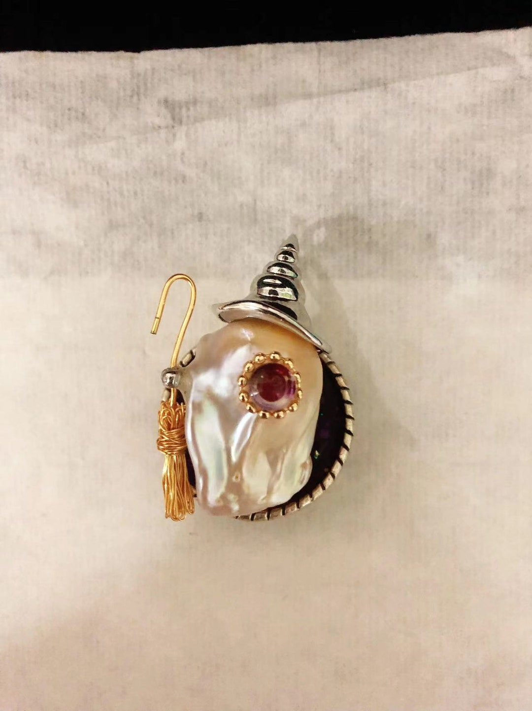 Baroque Freshwater Pearl Fashion Accessories Original Design Handmade ...