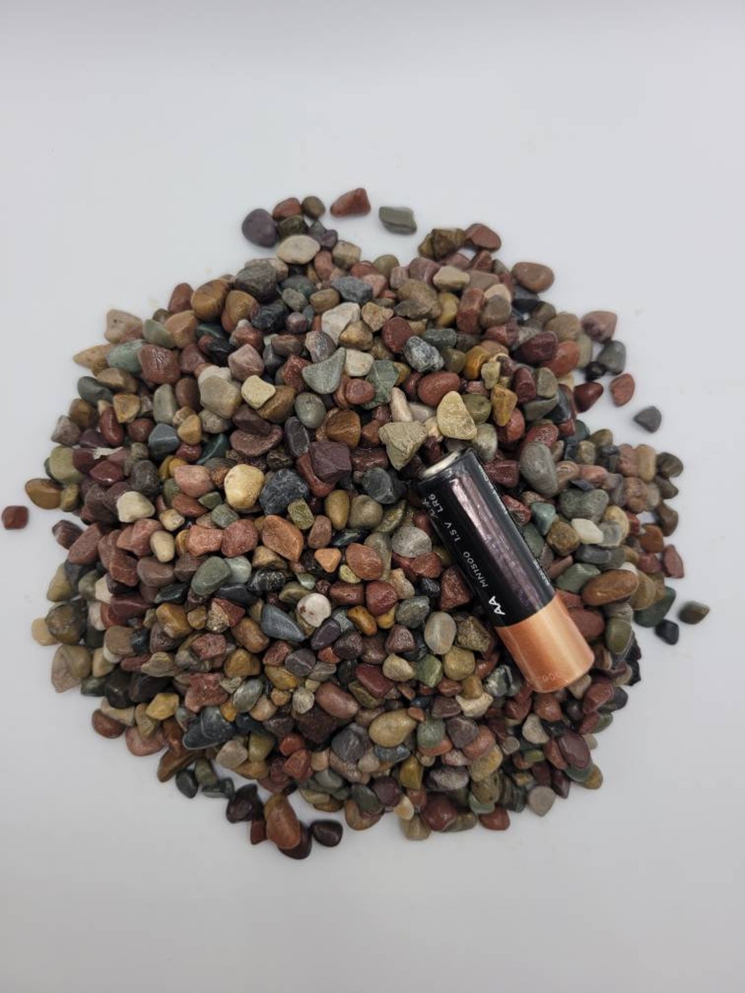 Rainbow Pebbles 1/4 Aquariums Substrate Succulent Bonsai, Fish Tank ...