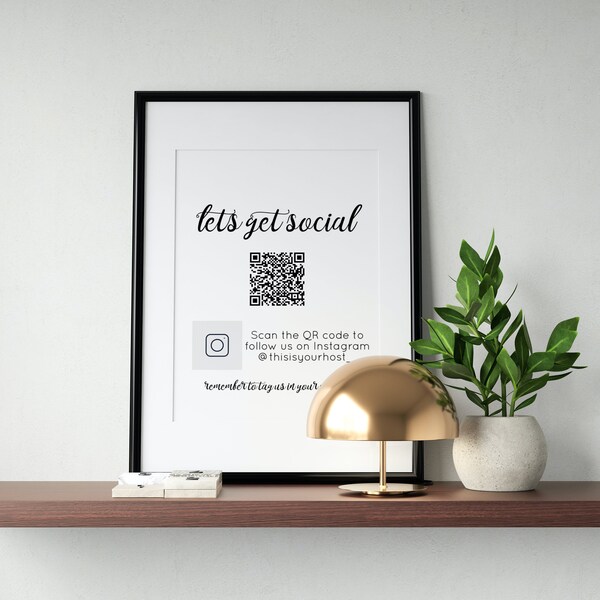 Instagram Sign - Etsy