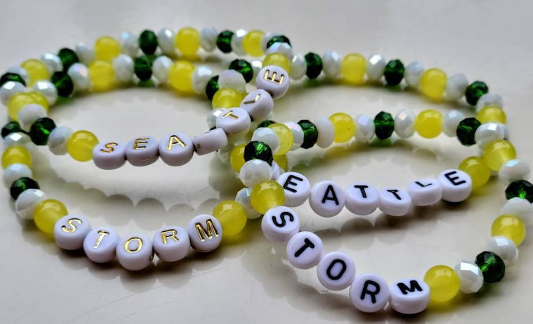 Seattle Storm Bracelets - Etsy