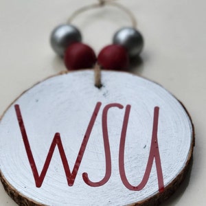 Farmhouse WSU Ornament - Etsy