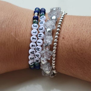 Seattle Mariners Bracelets - Etsy