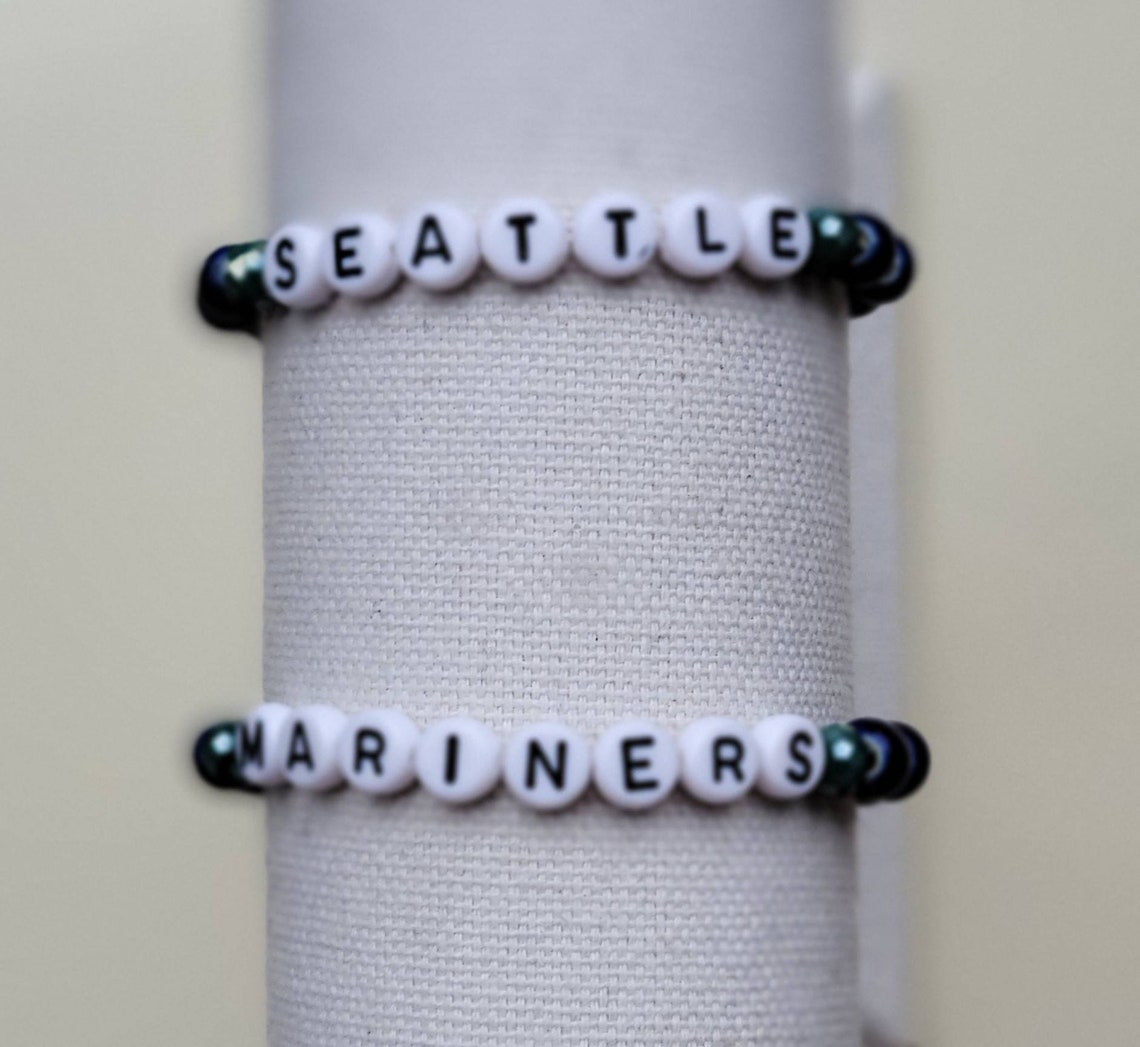 Seattle Mariners Bracelets - Etsy