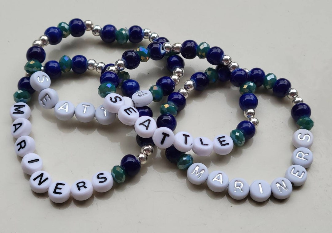 Seattle Mariners Bracelets - Etsy