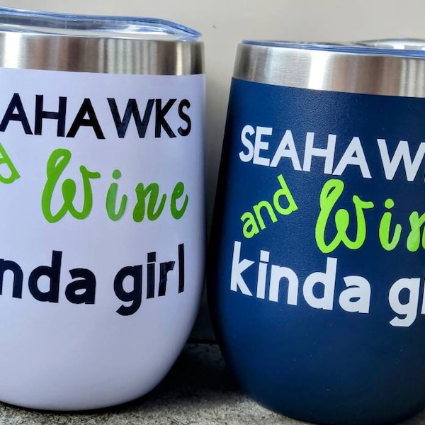 Seahawks Wine - Etsy