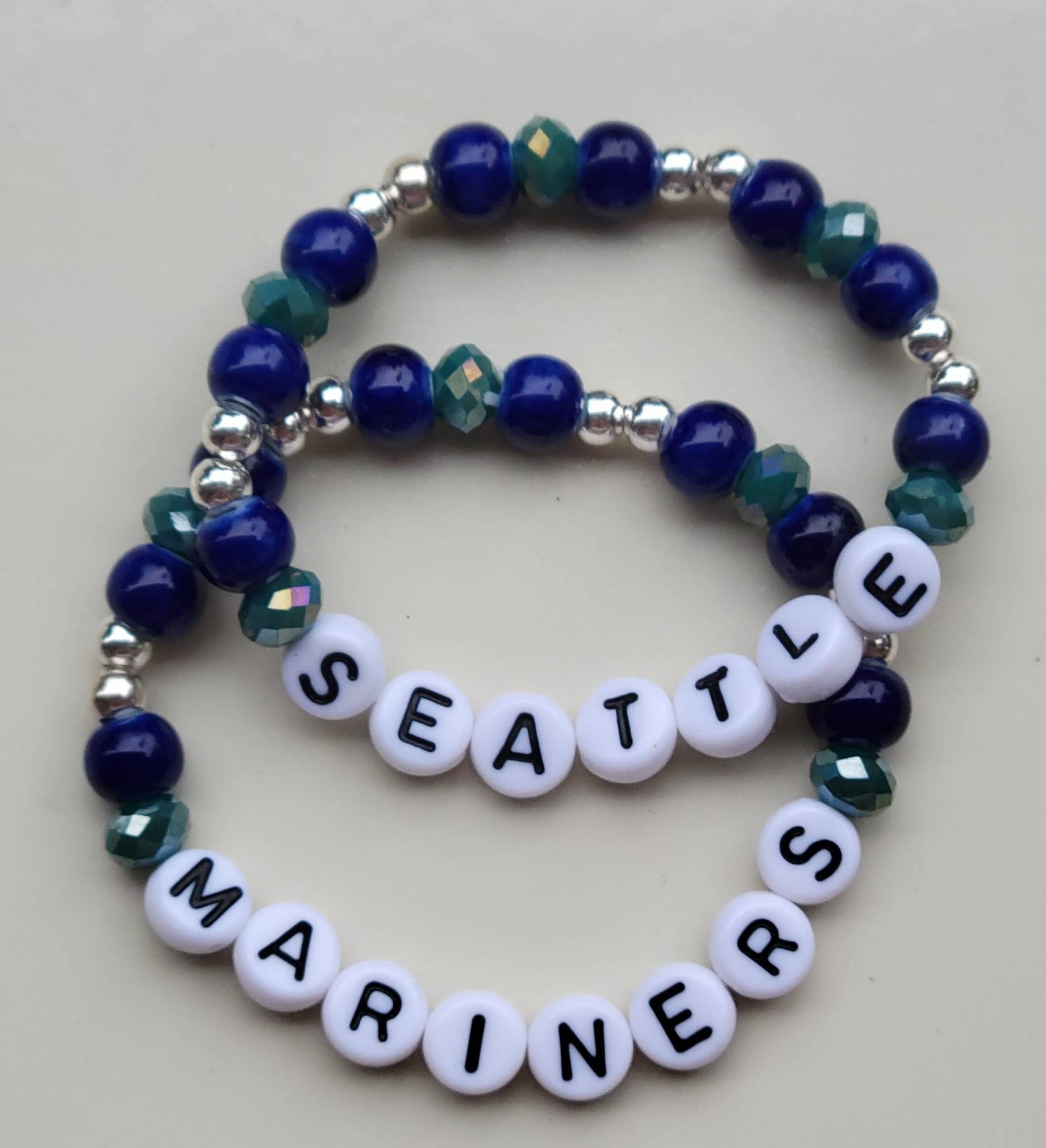 Seattle Mariners Bracelets - Etsy