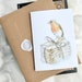 Robin Card Robin Messages Handmade Greetings Card Artisan Maker ...