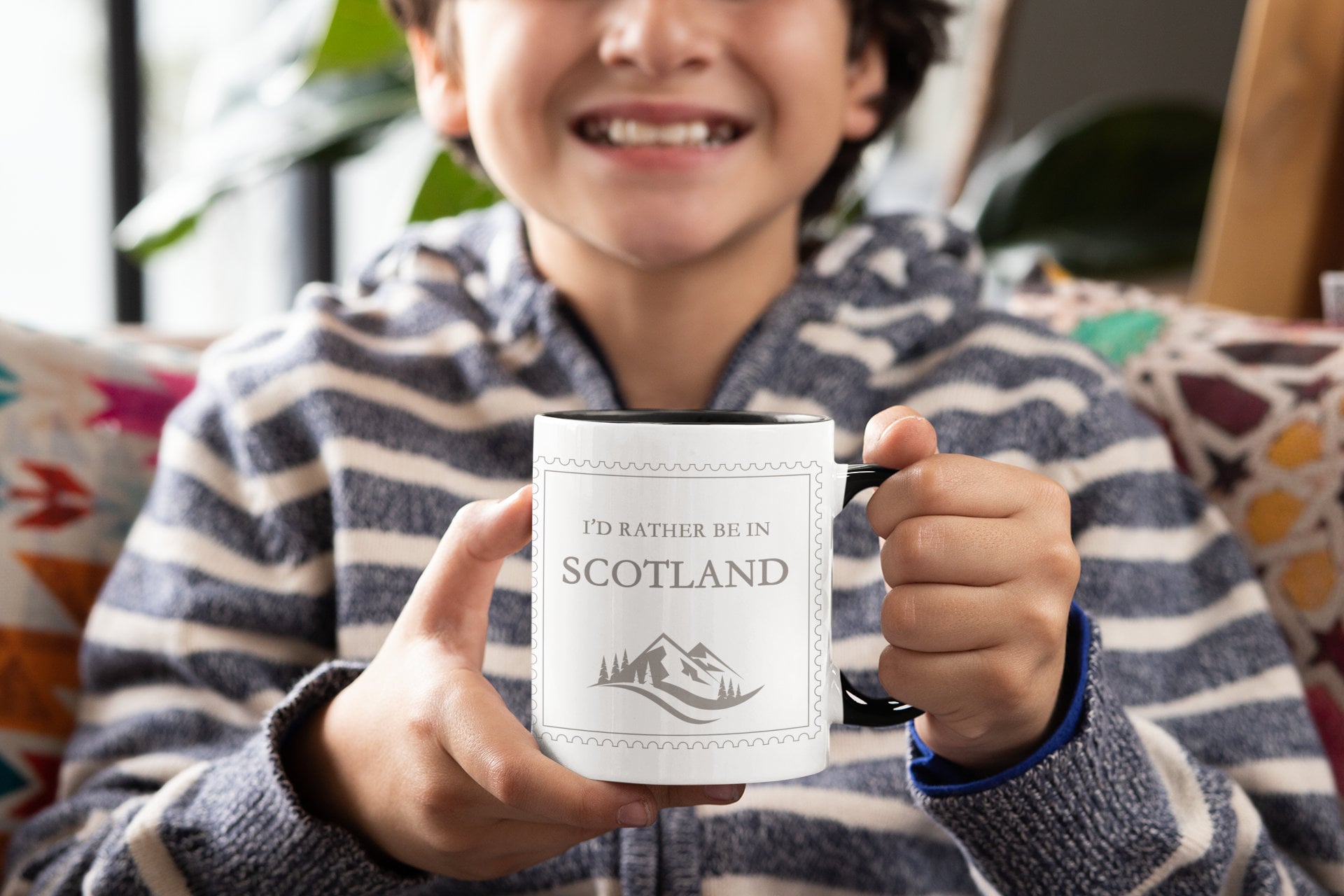 Scotland Mug, Scotland Gifts, I'd Rather Be in Scotland Mug, Gift for ...