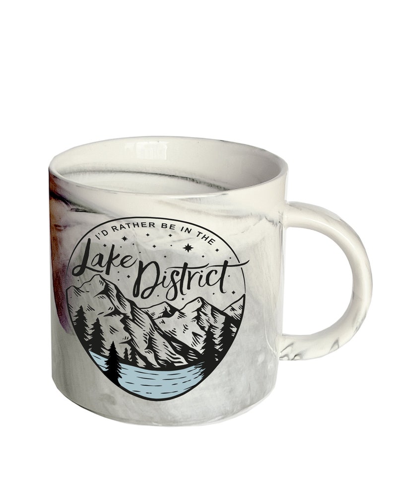 Lake District Mug, Lakes District Gifts, I'd Rather Be in the Lake ...