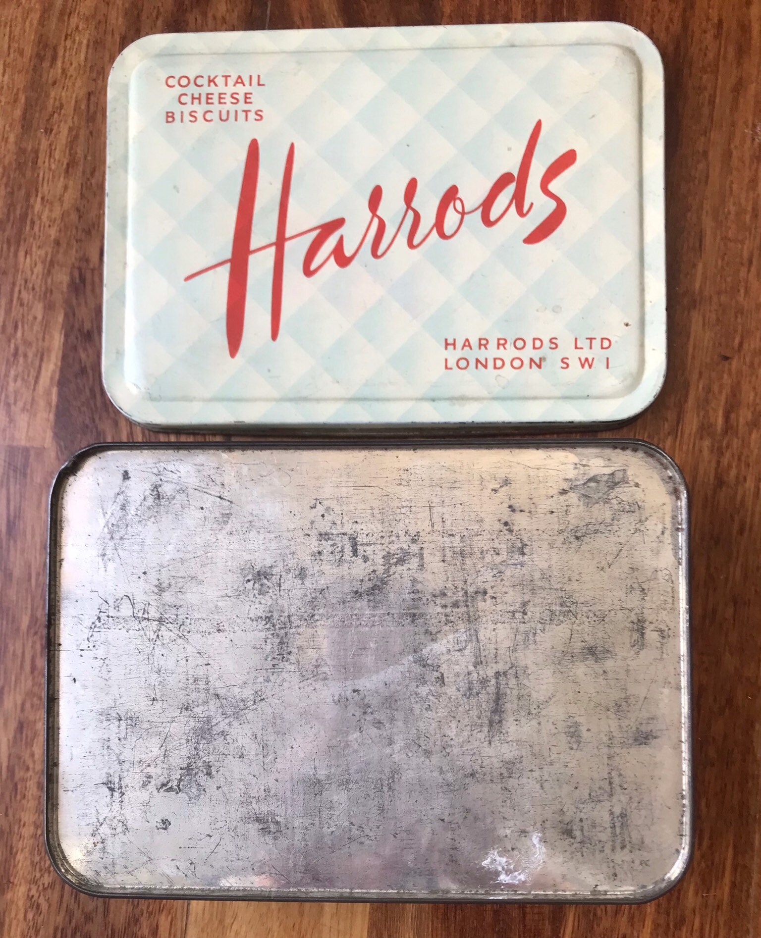 Vintage Harrods Tin - Etsy