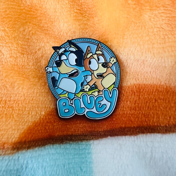 Enamel Pin Bluey - Etsy