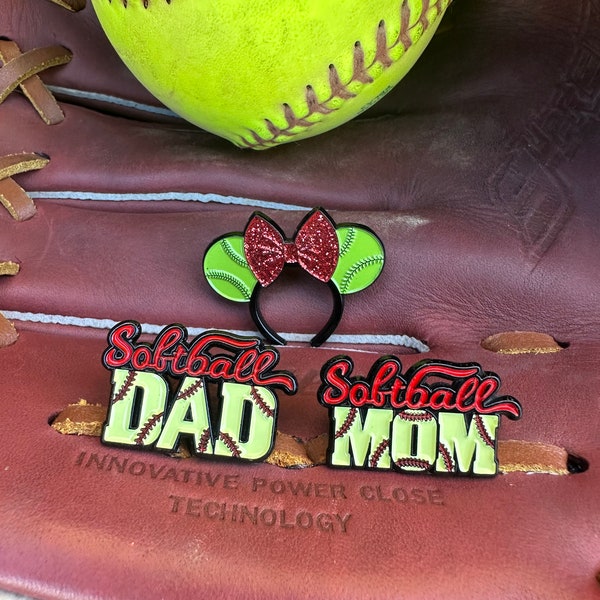 Softball Pins - Etsy