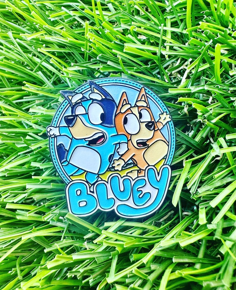 Bluey Pin - Etsy