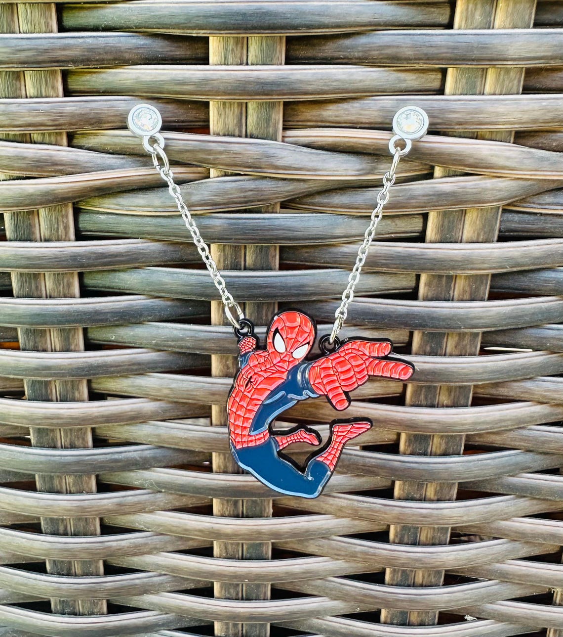 Spidey Chain Pin - Etsy