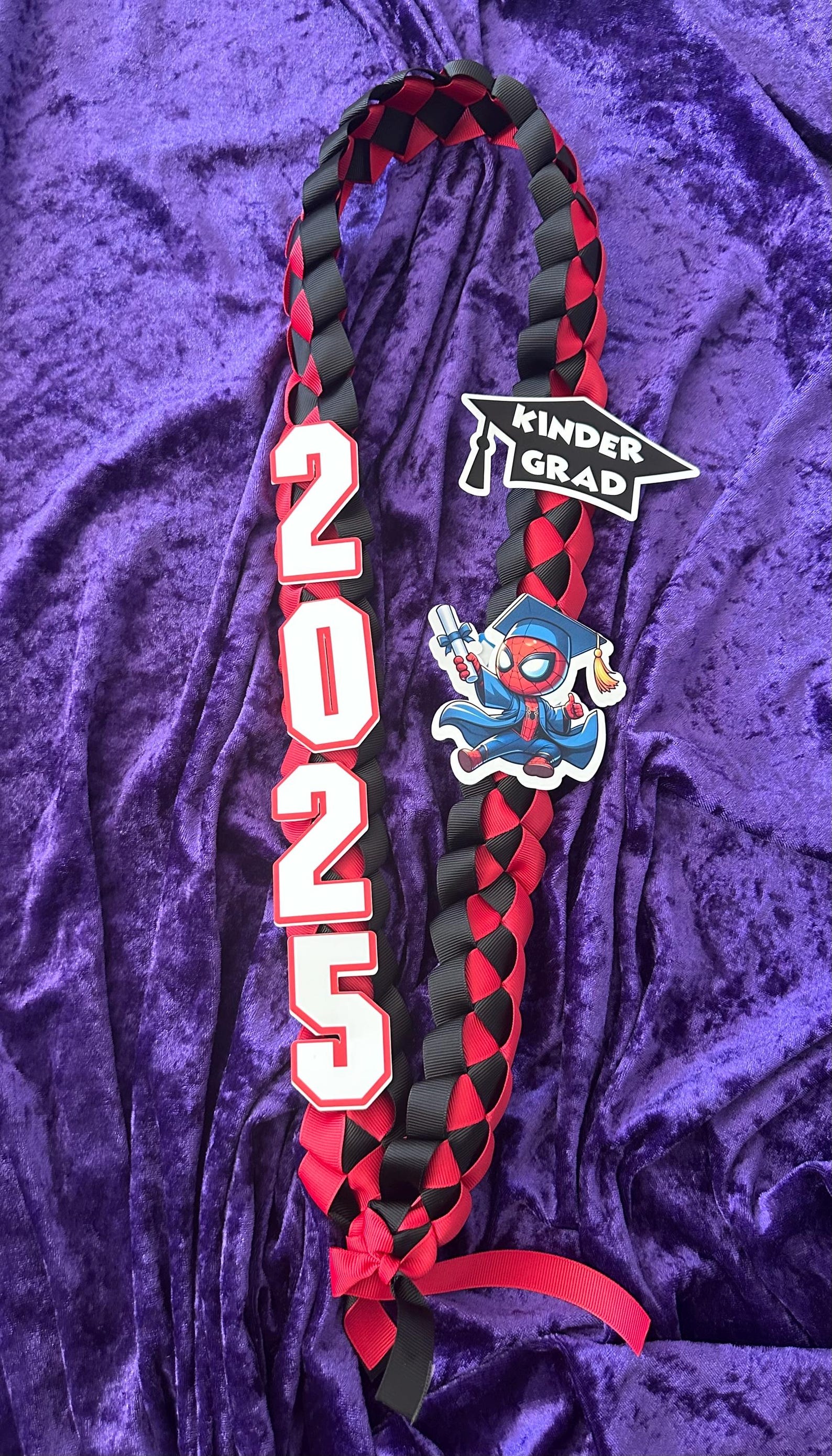 Spidey Graduation Leis - Etsy