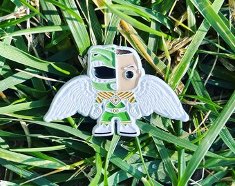 Green Ranger Shredder Pin - Etsy