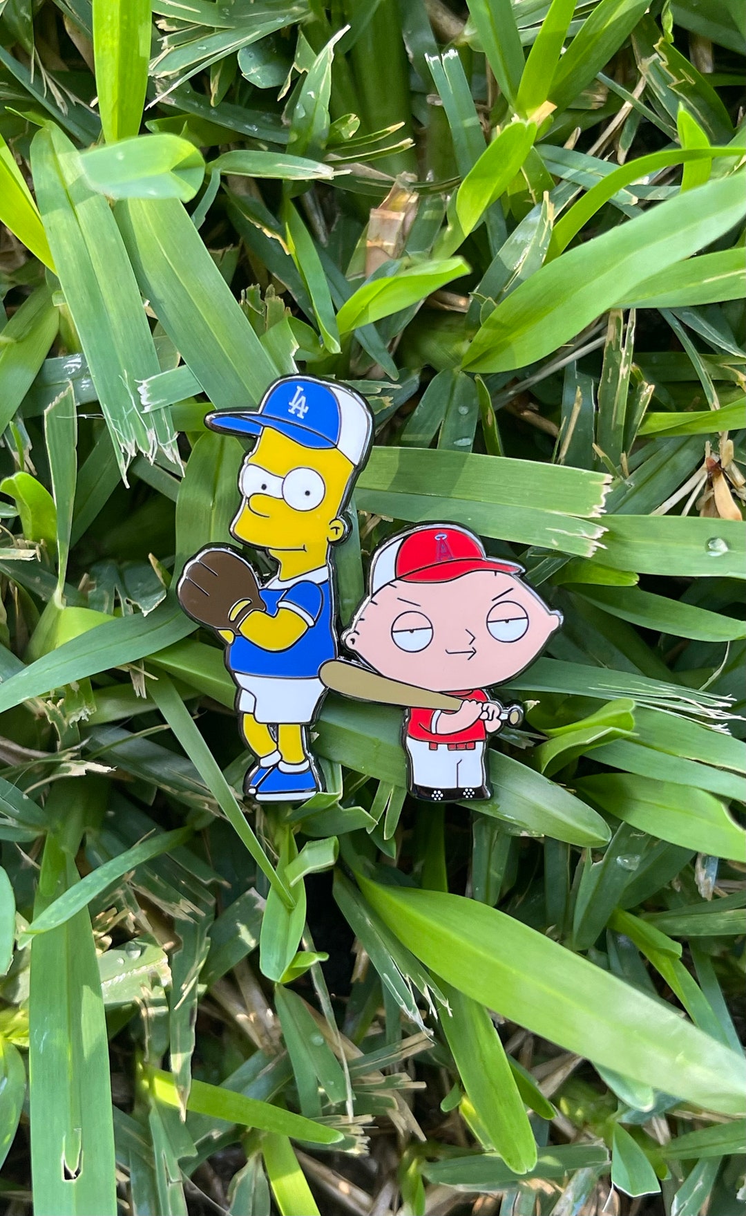 Dodger Bart Vs Angel Stewie - Etsy