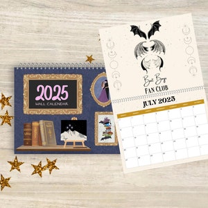 Acotar 2025 Wall Calendar / 12 Month Bookish Calendar / Acotar Merch ...