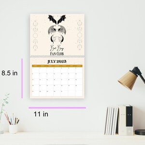 Acotar 2025 Wall Calendar / 12 Month Bookish Calendar / Acotar Merch ...