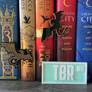Library Street Sign Bookshelf Decor/ Bookish Merch/ Gift for Book Lover ...