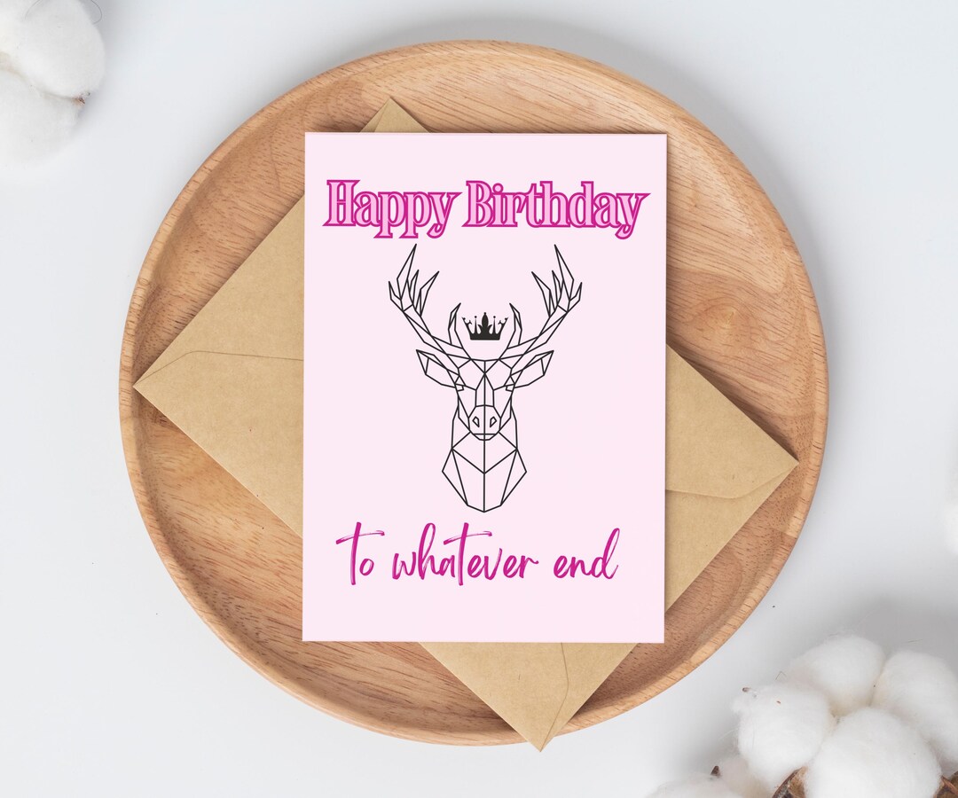 TOG Birthday Card / Acotar Card for Reader / Bookmark Gift Set / Book ...