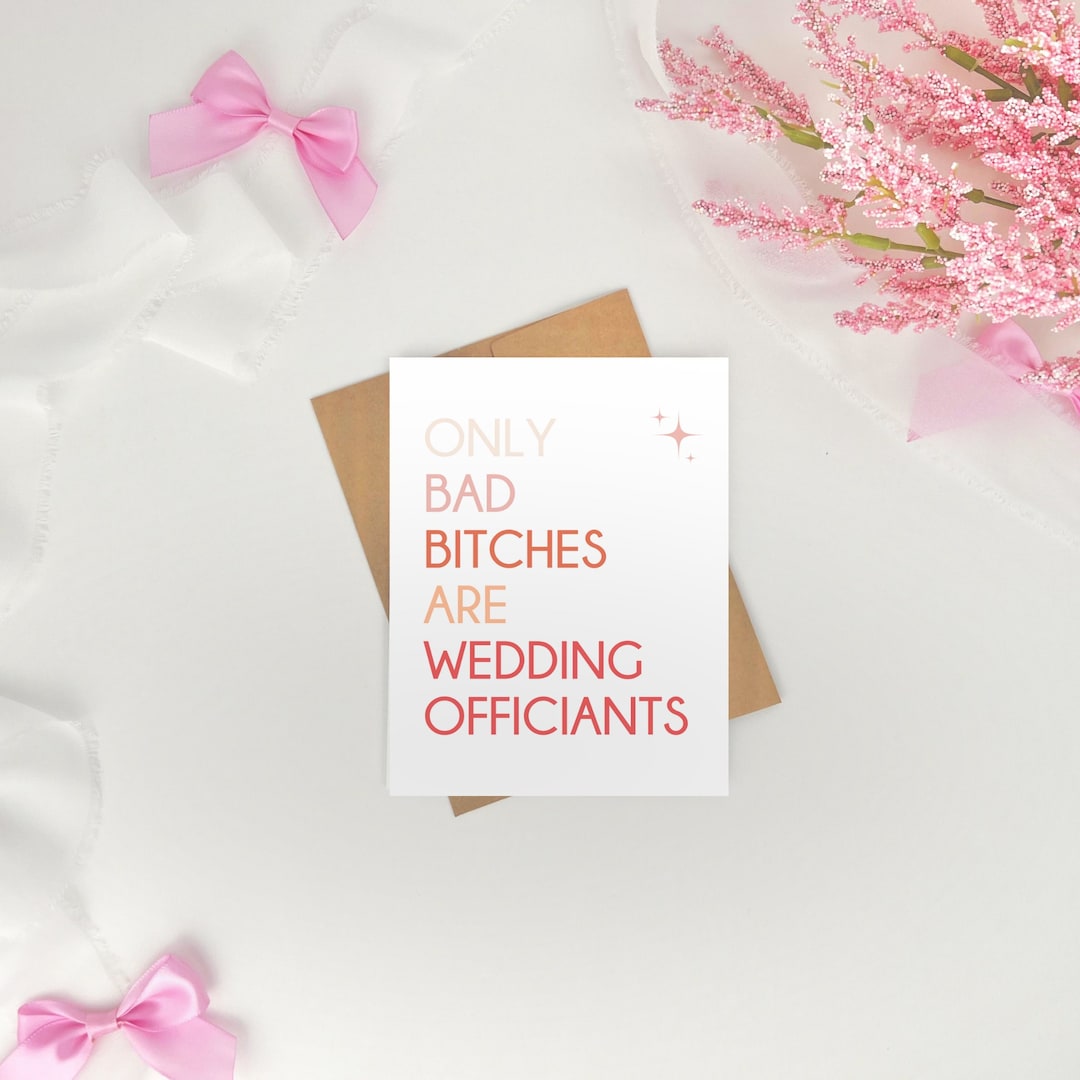 Wedding Officiant Proposal Card / Gifts Under 10 / Officiant Gift for ...