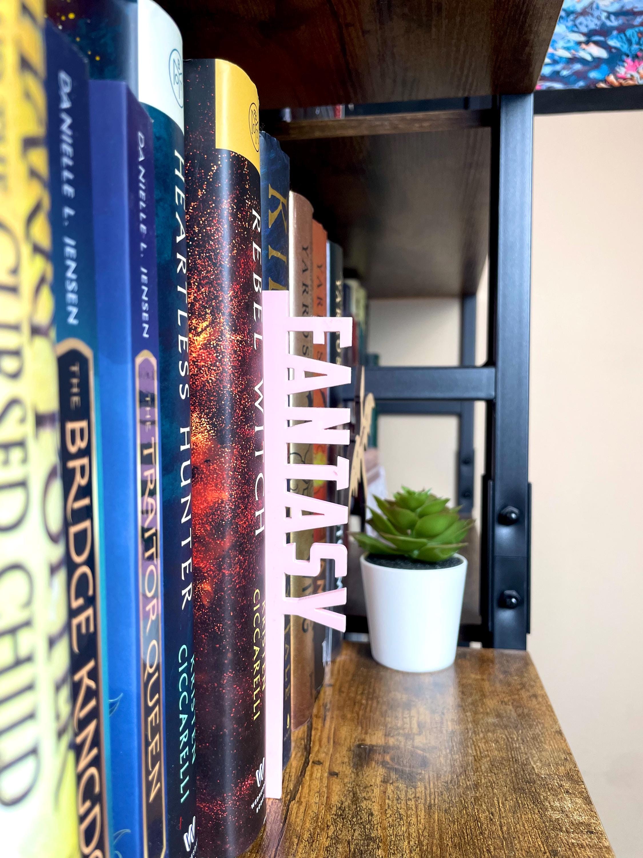 Library Genre Signs | Book Genre Wall Decor | Personal Library Sign Set ...