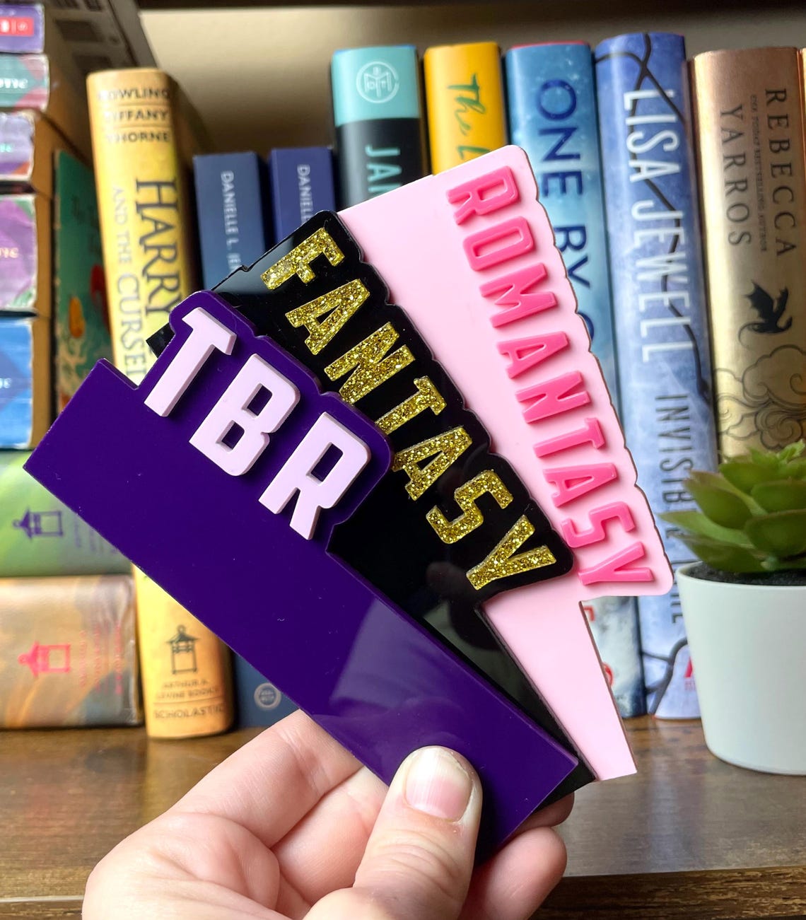Library Genre Signs | Book Genre Wall Decor | Personal Library Sign Set ...