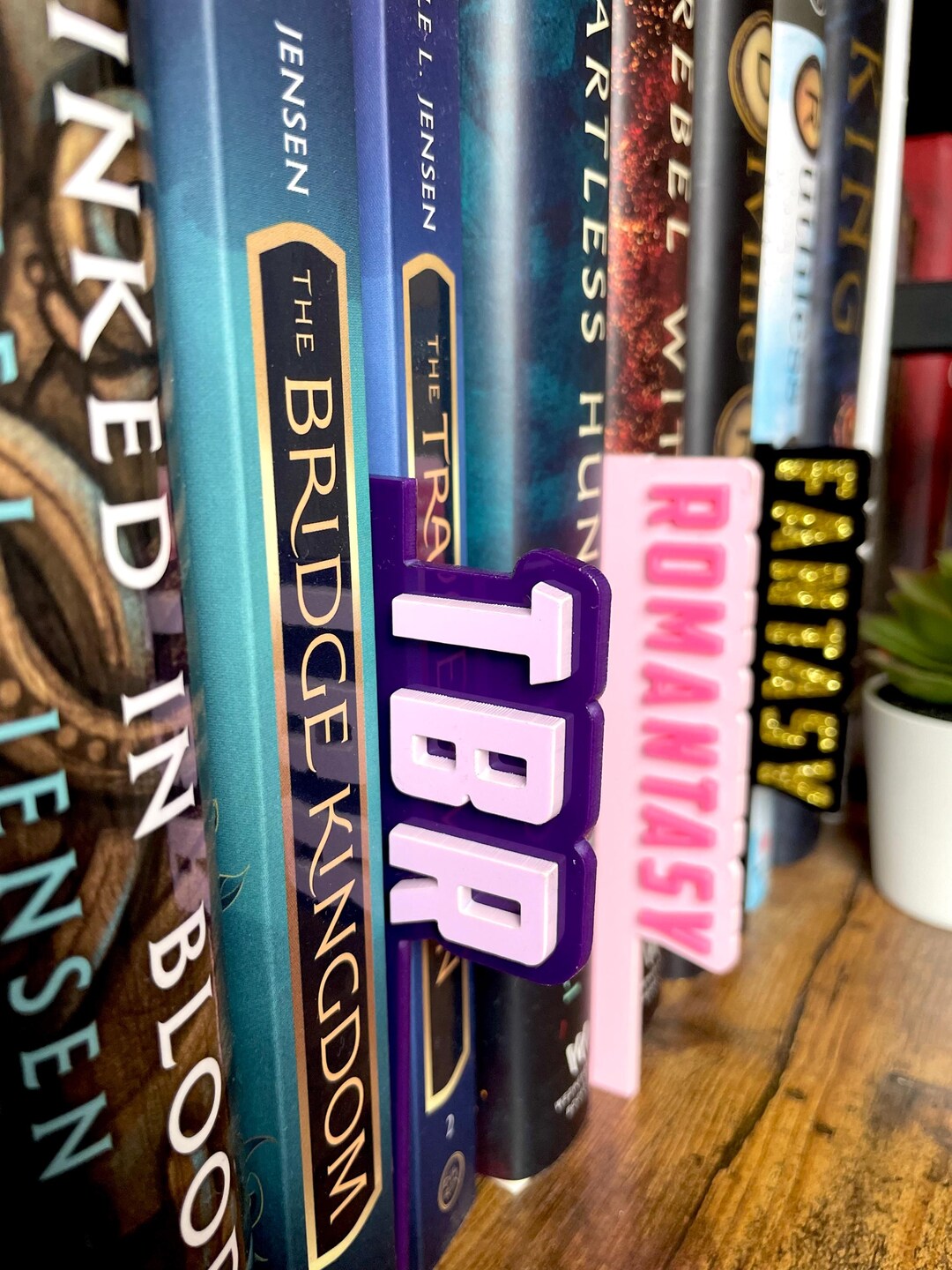 Library Genre Signs | Book Genre Wall Decor | Personal Library Sign Set ...