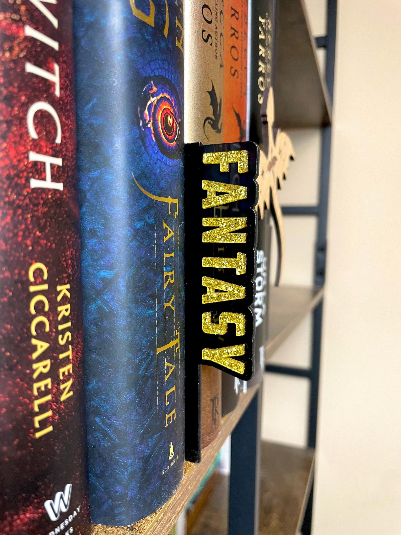 Library Genre Signs | Book Genre Wall Decor | Personal Library Sign Set ...