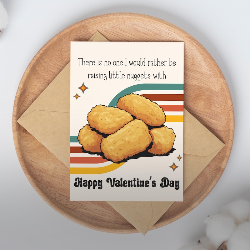 Nugget Valentine Cards - Etsy