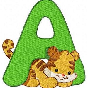 Alphabet Embroidery Designs Machine Embroidery Pattern - Instant ...