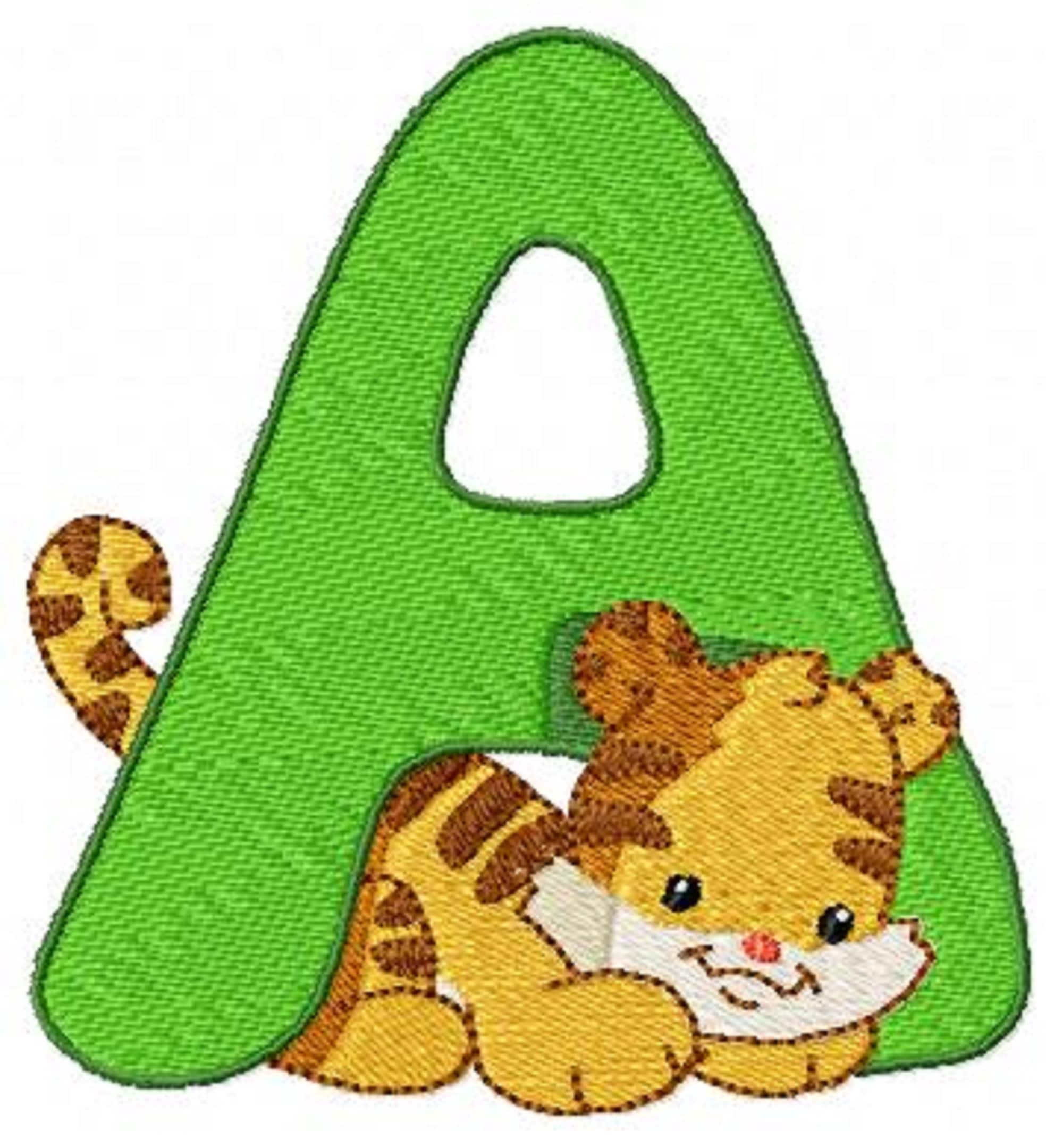 Alphabet Embroidery Designs Machine Embroidery Pattern - Instant ...