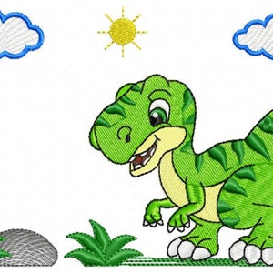 Dinosaurs Designs Machine Embroidery Pattern - Instant Download. - Etsy