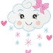 Cloud With Rainbow Embroidery Designs Machine Embroidery Pattern ...