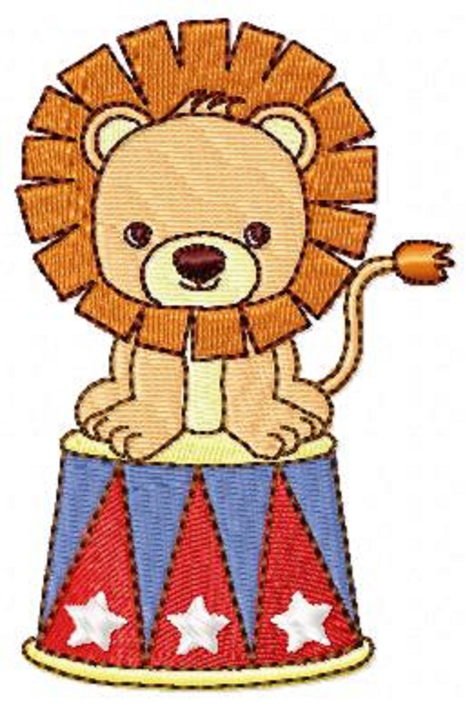 Circus Embroidery Designs Machine Embroidery Pattern - Instant Download ...