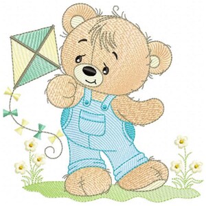 Bear Designs Machine Embroidery Pattern - Instant Download. - Etsy