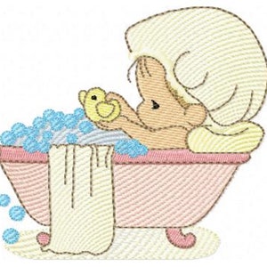 Bath Time Embroidery Designs Machine Embroidery Pattern - Instant ...