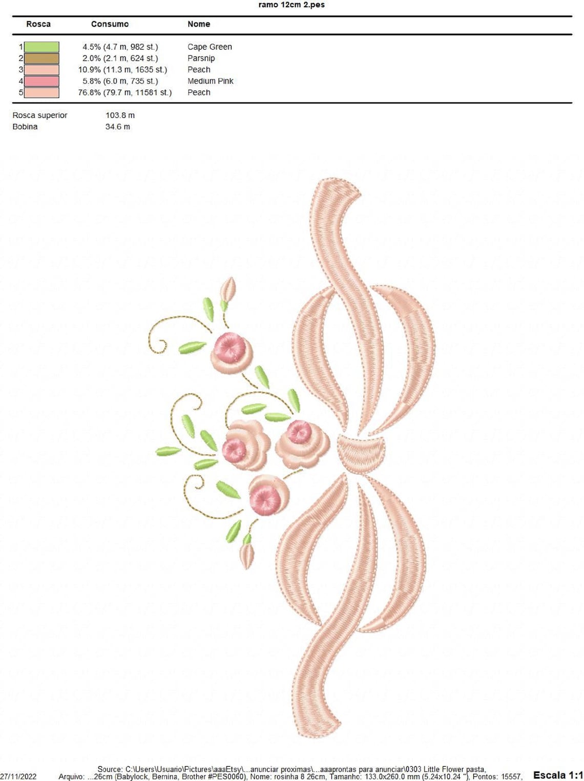 Flowers Designs Machine Embroidery Pattern Instant Download. - Etsy