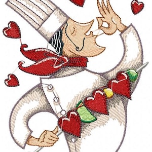 Chefs Embroidery Designs Machine Embroidery Pattern - Instant Download ...