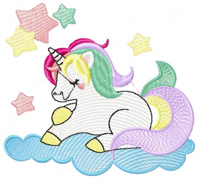 Unicorn Embroidery Designs Machine Embroidery Pattern - Instant ...
