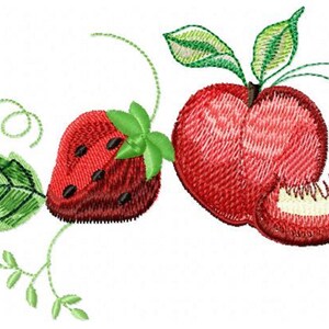 Fruits Embroidery Designs Machine Embroidery Pattern - Instant Download ...